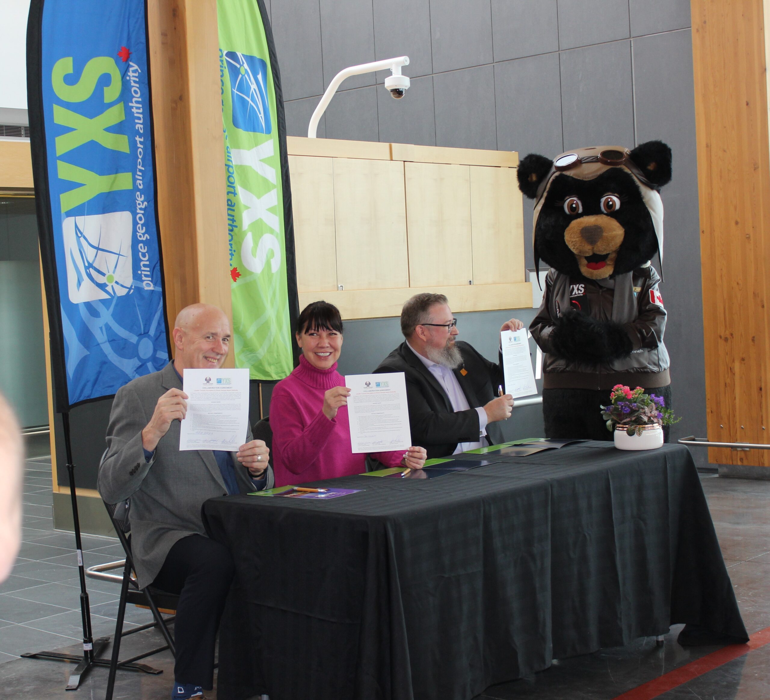 Prince George Airport Authority and Lheidli T'enneh First Nation Sign ...